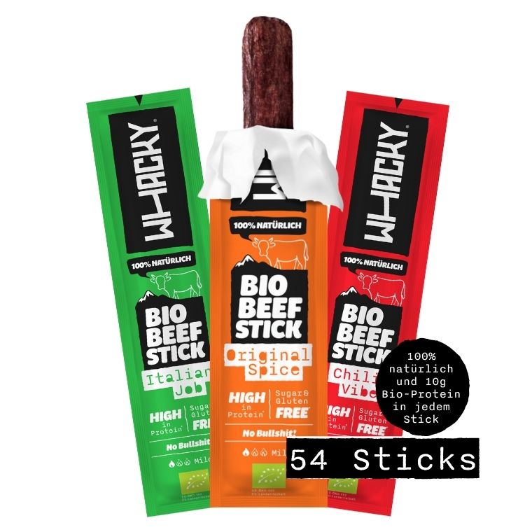 Organic Beef Sticks Mix 54x 32g