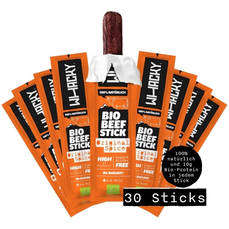 Organic Beef Sticks Original Spice 30x 32g